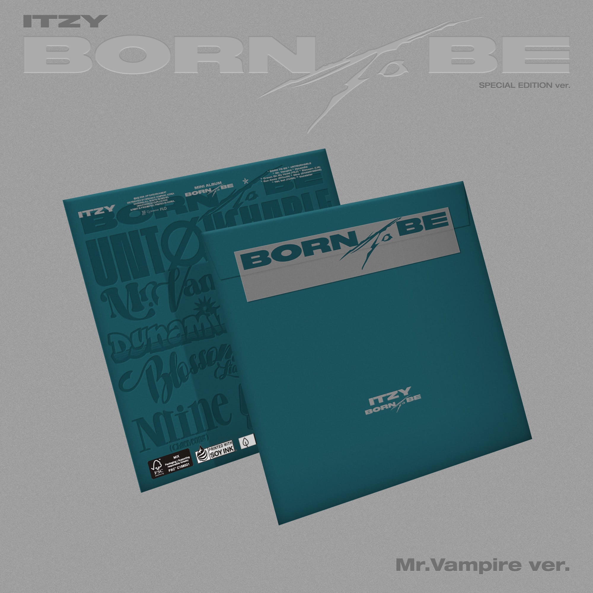 ITZY 2nd Full Album [BORN TO BE] (Mr. Vampire Ver.) (Special Edition) – Yume Konbini