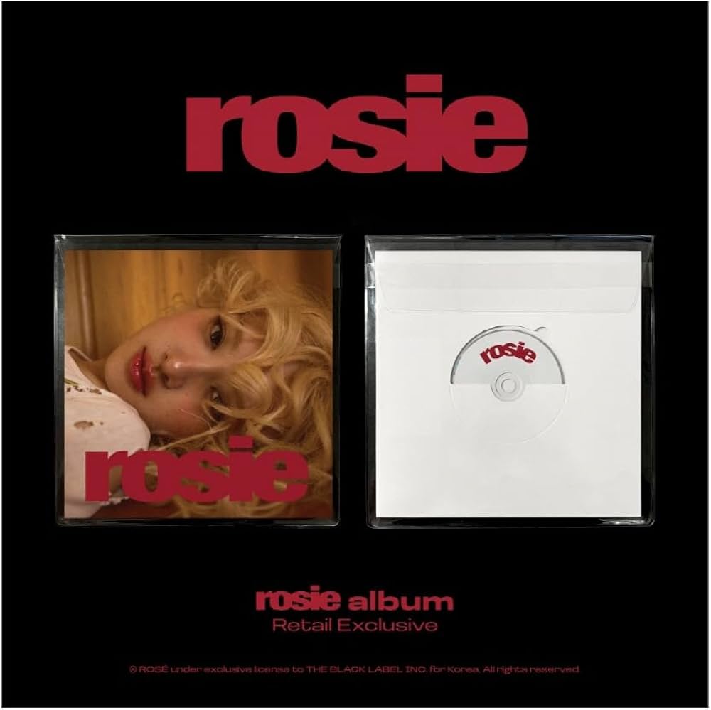 BLACKPINK - ROSÉ - First Studio Album [rosie] (Retail Exclusive) – Yume ...